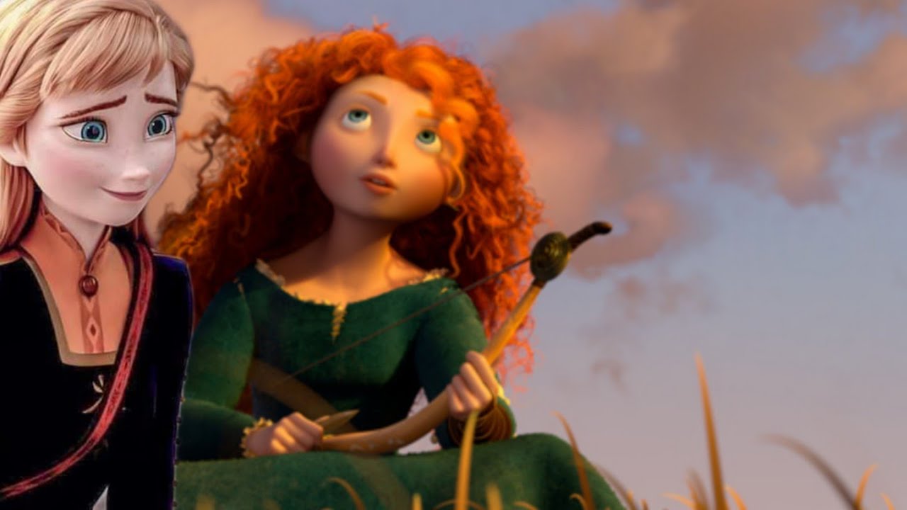 Anna x Merida~ I'm barely breathing~ Mep part - YouTube