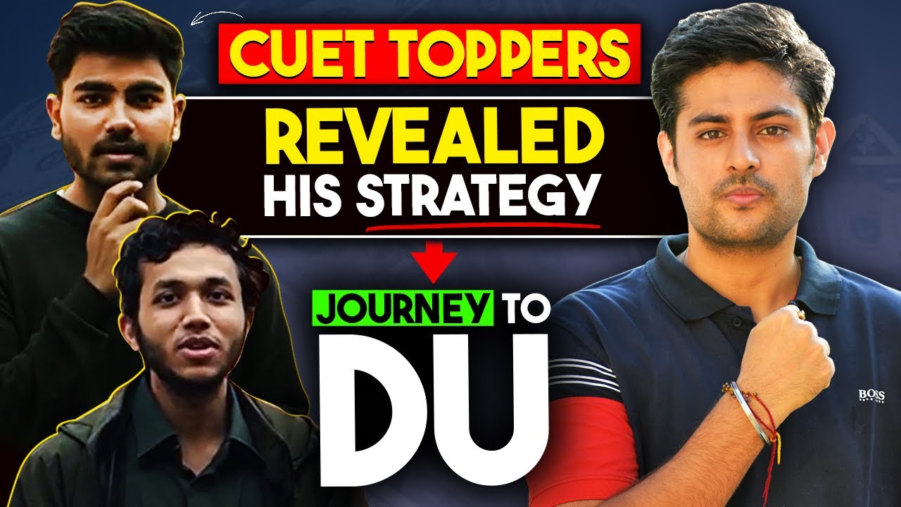 CUET Toppers revealed his strategy | CUET Topper interview | CUET Exam ...