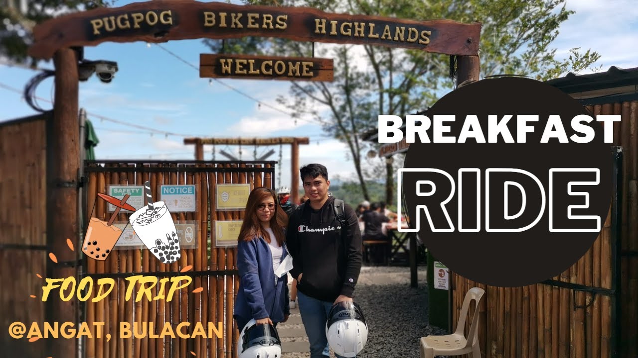 PUGPOG BIKERS HIGHLANDS - BREAKFAST RIDE SA BULACAN - YouTube