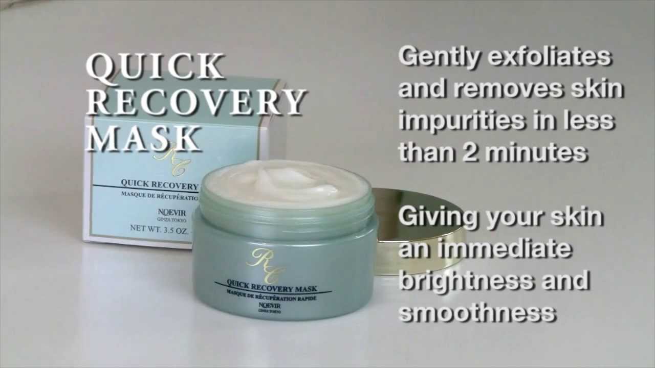 Noevir Quick Recovery Mask - YouTube