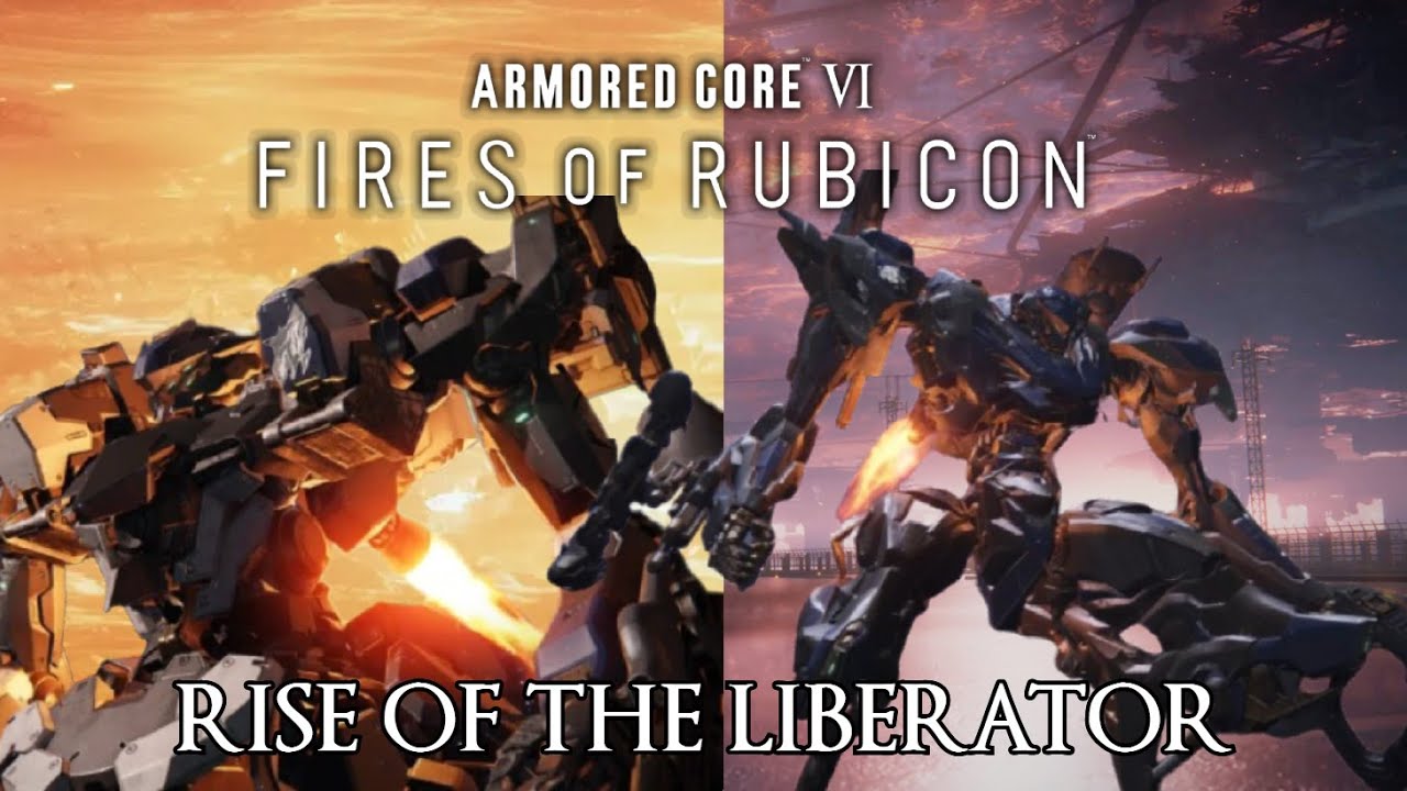 Armored Core VI but Rusty is the main character - YouTube