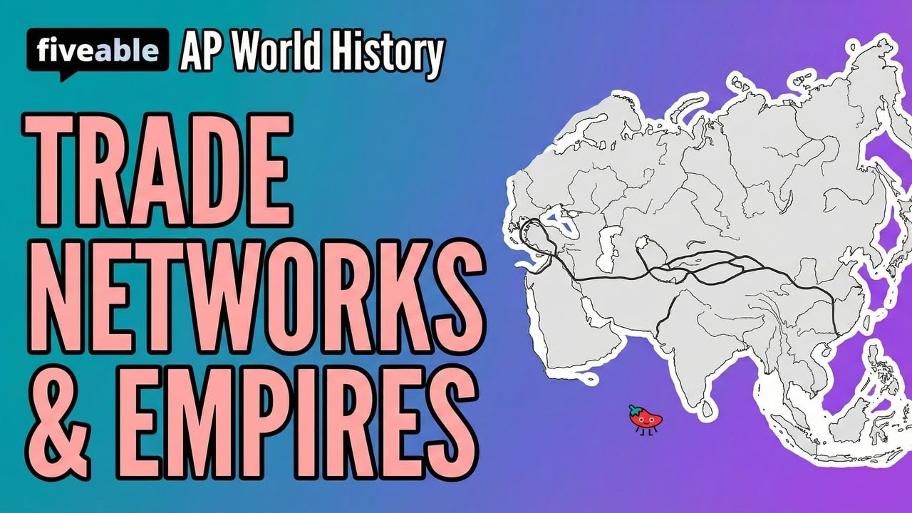 AP World History - Units 1-2: Trade Networks & Empires - YouTube