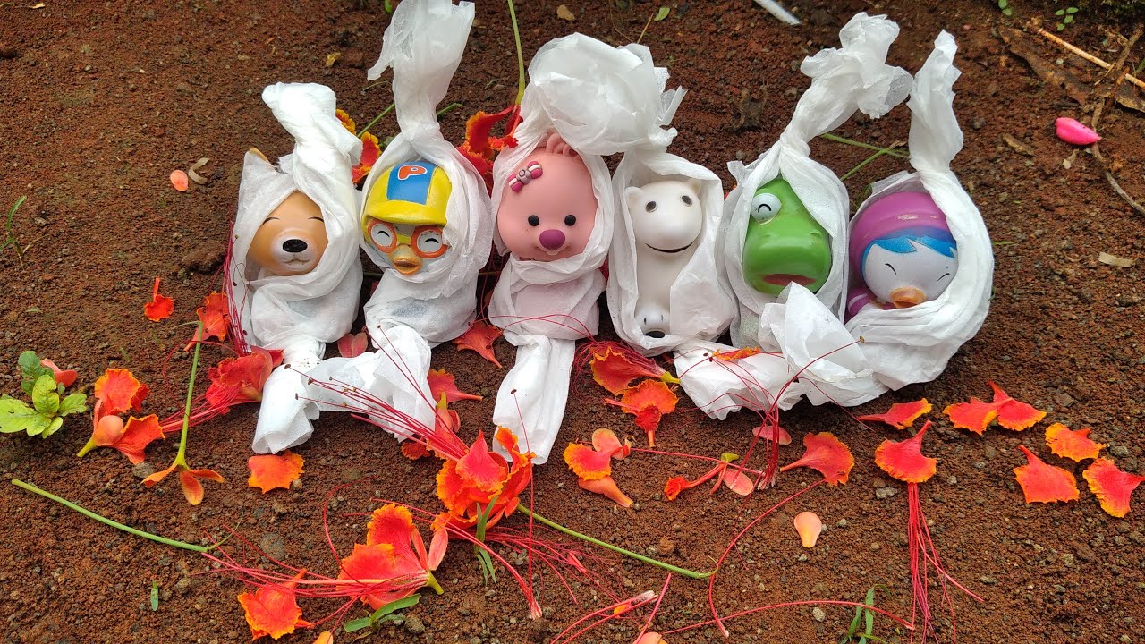 Pororo || Pororo Bermain Pocong Pocongan Bersama Crong,Edy,Poby,Patty ...