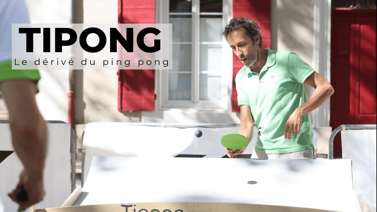 Le TIPONG : nouveau sport de raquette - FUN