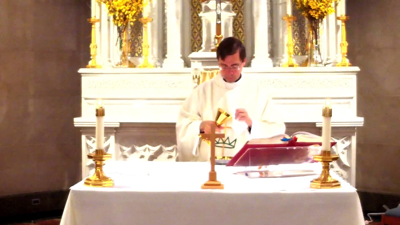Sábado de la septima semana de Pascua - 9:00 AM Misa con el Padre John ...