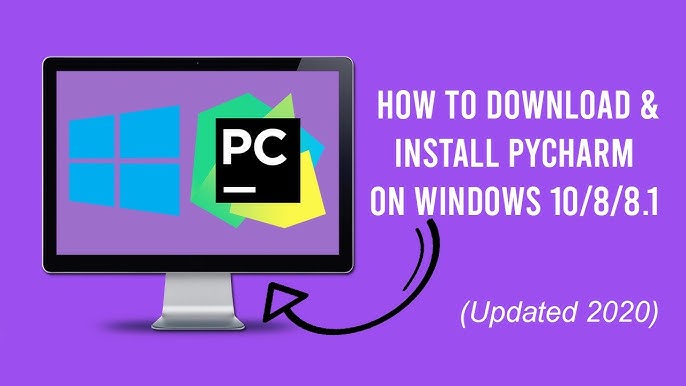 Install Pycharm Community Version Ide On Windows 10 Youtube
