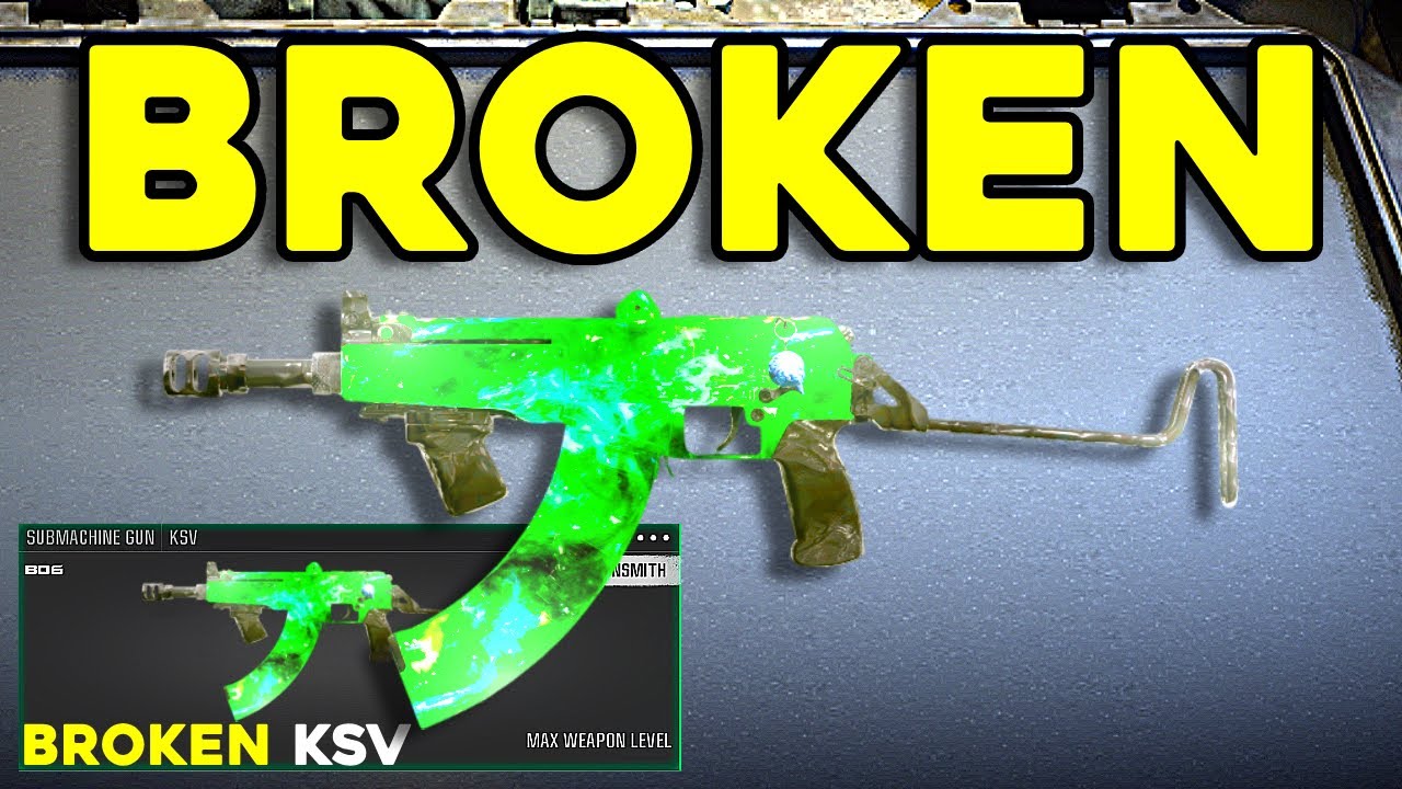 *NEW* KSV LOADOUT is OVERPOWERD in WARZONE UPDATE! 👑 (Best KSV Class ...