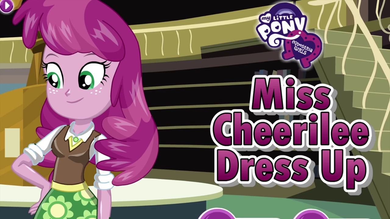 My Little Pony Equestria Girls Miss Cheerilee Dress Up Game for Girls ...