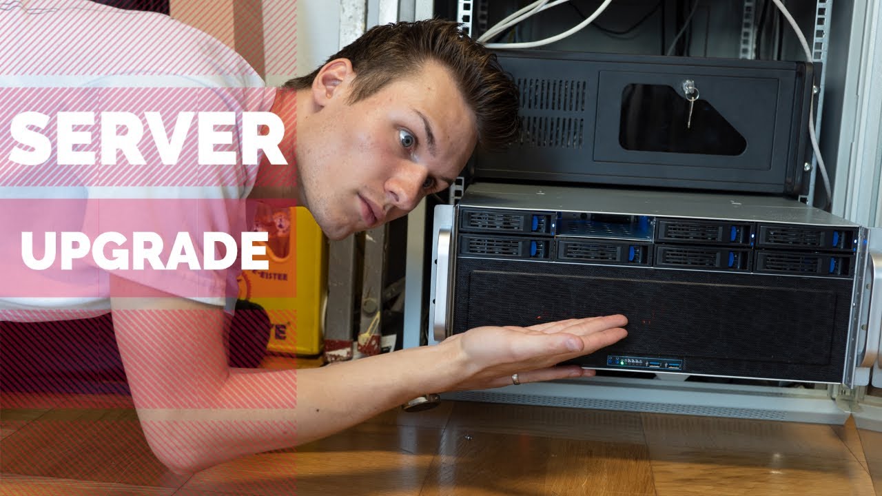 RACK SERVER UPGRADE - YouTube