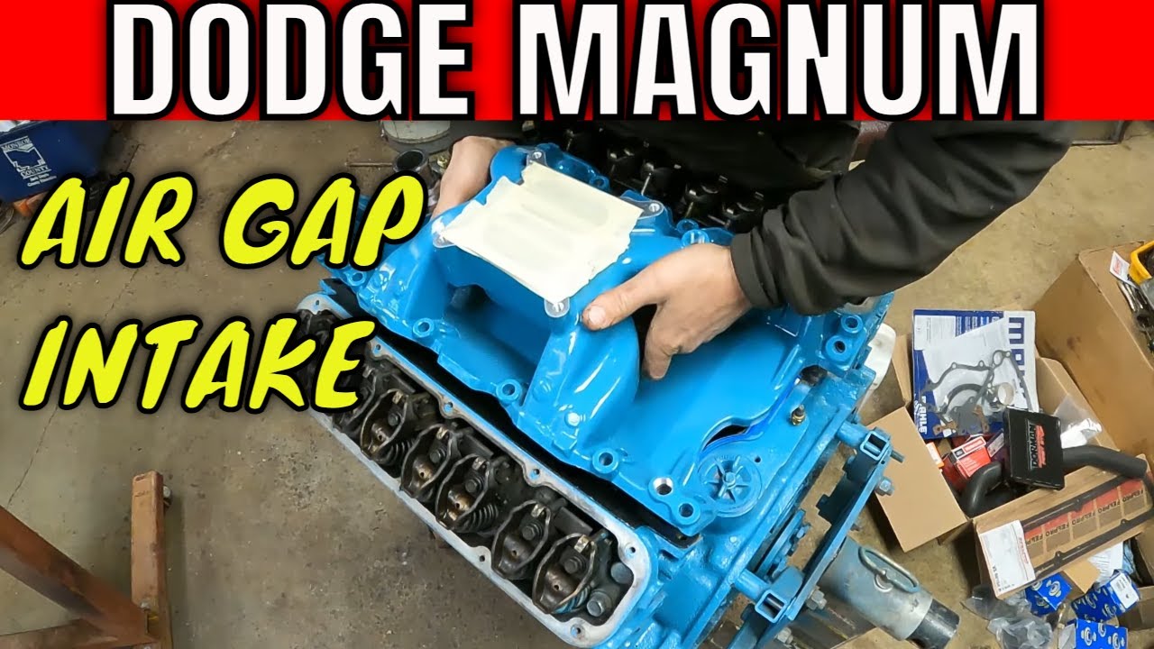 Magnum 5.9L Air Gap Intake and Header Install: 1980 Dodge W200 Build ...