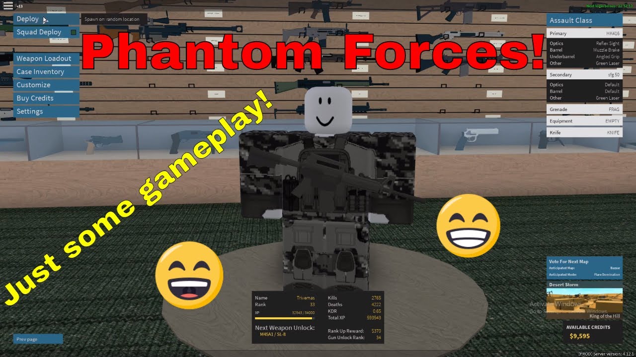 Phantom Forces Gameplay (Roblox) - YouTube