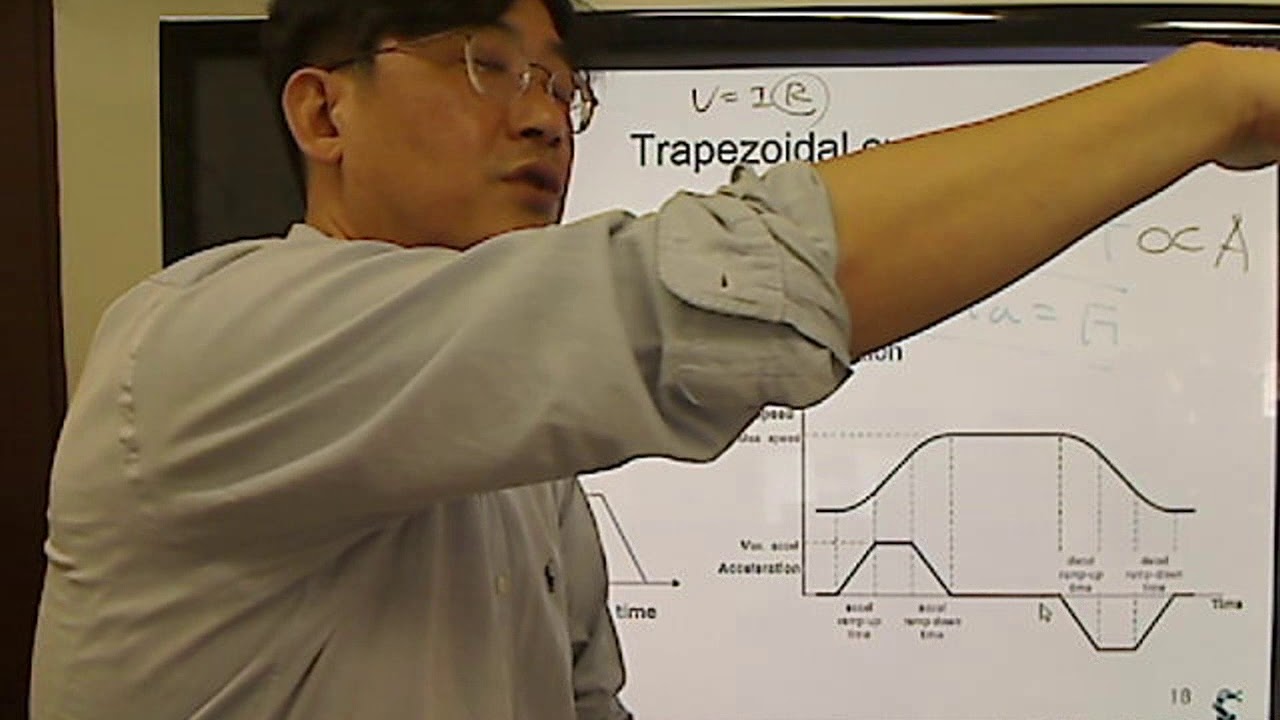 4 applied robotics19, Trapezoidal curve and Cubic polynomial. - YouTube