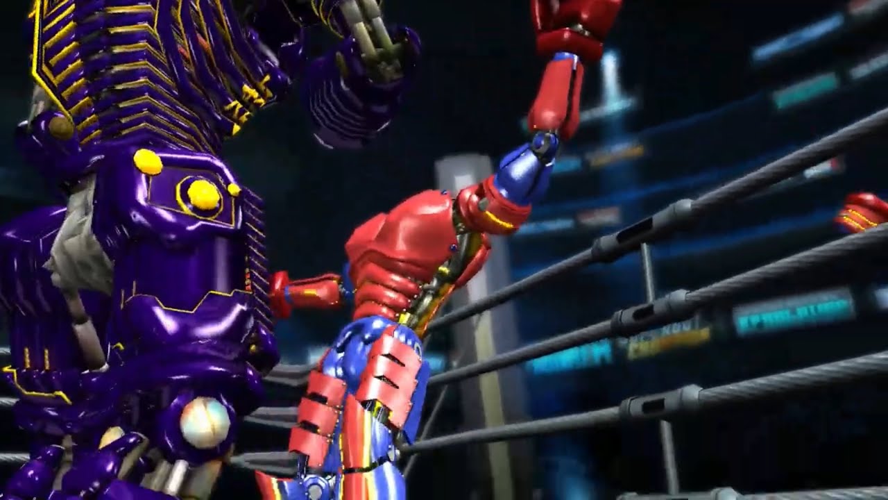 REAL STEEL THE VIDEO GAME - NOISY BOY vs NUMMSKULL - YouTube