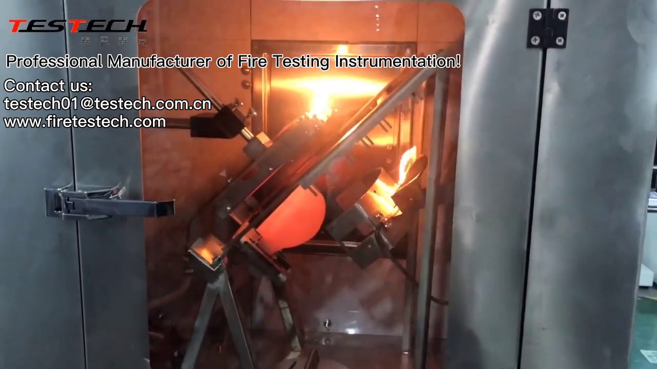 Thermal Radiation Dripping Test Machine, NF P92 501 - YouTube