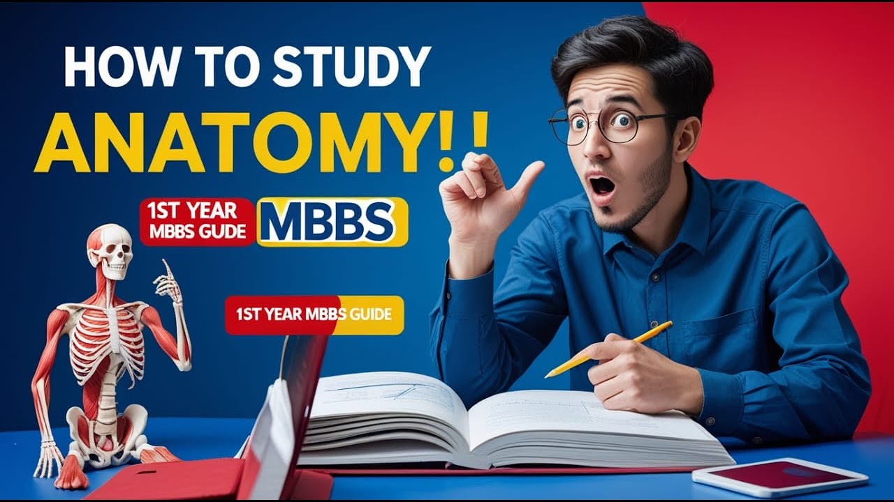 HOW TO STUDY ANATOMY IN FIRST YEAR🩺| MBBS | CREATIVE EDU - YouTube