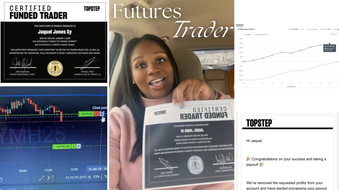 My first payout from TOP STEP! - YouTube