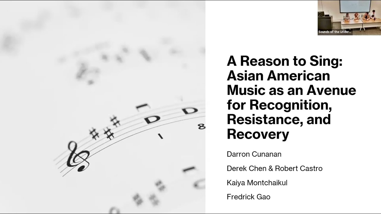 A Reason to Sing: Asian American Music as an Avenue for Recognition ...