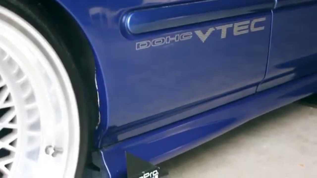 My 1999 EBP EM1 Civic SI build - YouTube