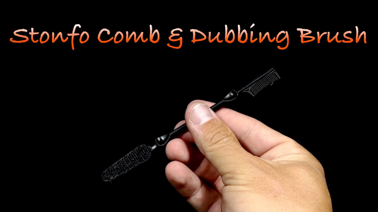Stonfo Comb & Dubbing Brush Fly Tying Tool - YouTube