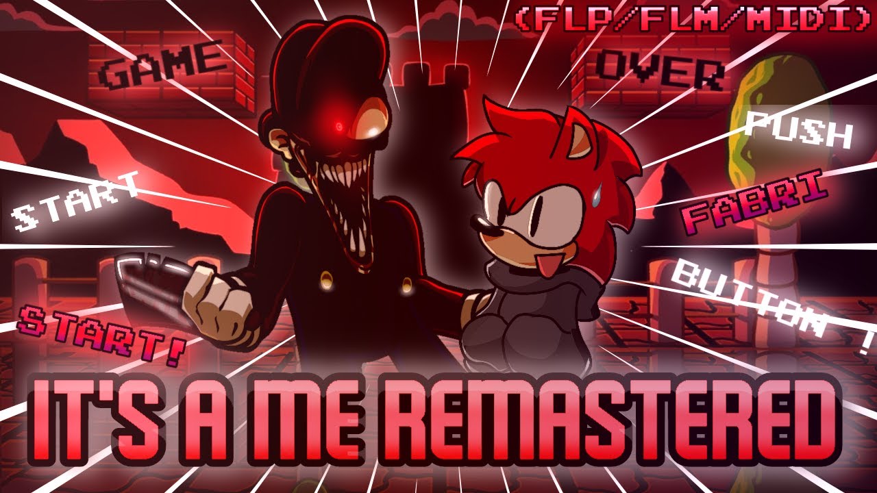 FNF Cover || It's A Me Remastered But I Sing It || Mario Madness V2 ...