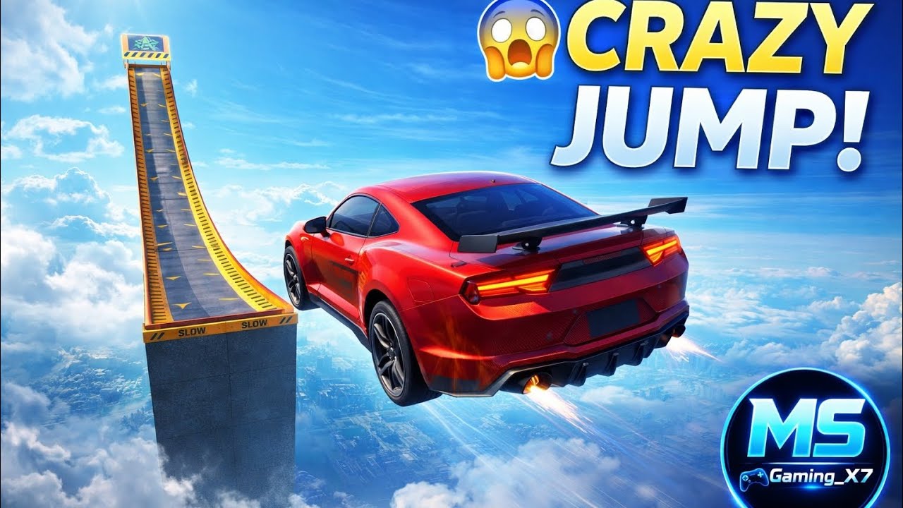 Ramp Car Racing Gameplay 😱🔥Crazy Ramp Jumps | Car Game | MSGaming_X7 ...