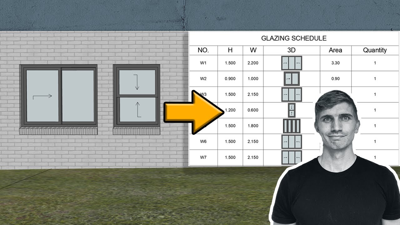 ArchiCAD Tutorial: Window Schedules - The EASY way - YouTube