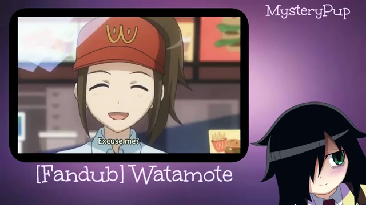 Mystery's Fandub- Watamote [Ordering Food] - YouTube