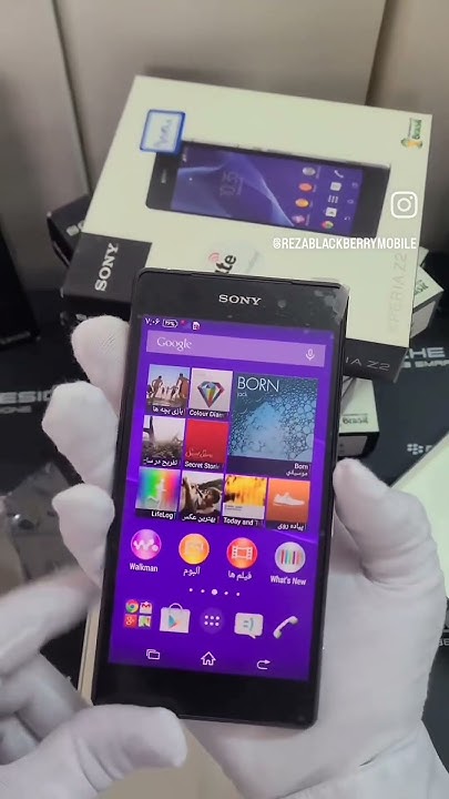 گوشی سونی z2 4g و سونی z2 3g اکبند با ریجستر برای خرید پیام بدید / #sonyz2 #xperia #sonyxperiaz2 ...