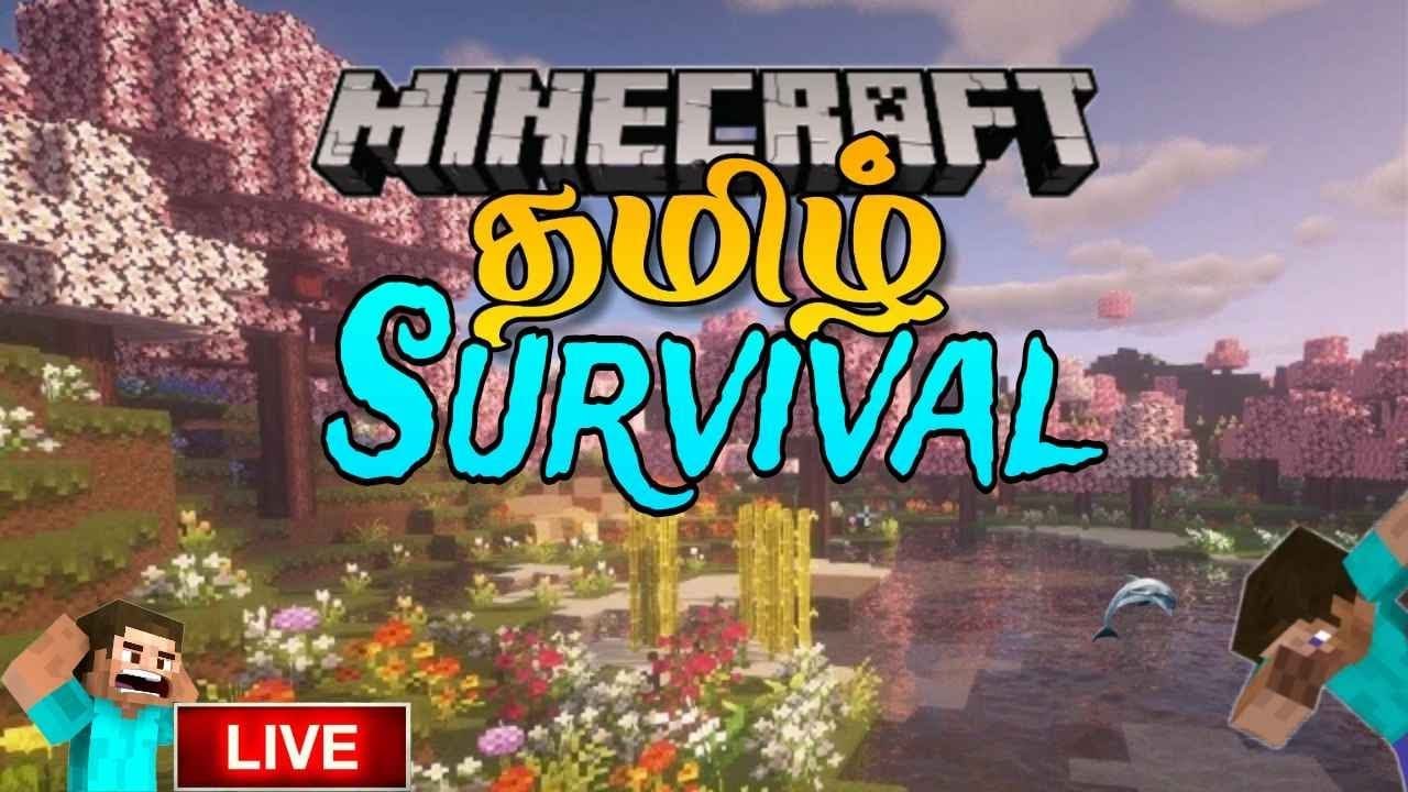 minecraft live tamil | 12 hrs non stop gameplay | #minecraft #gaming # ...