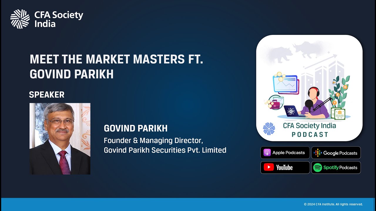 Meet The Market Masters by Govind Parikh, Founder & Managing Director ...