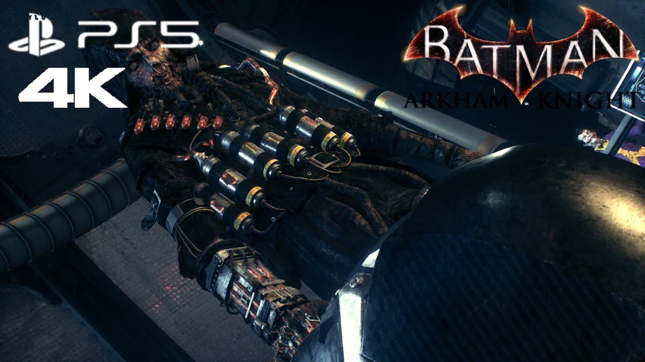 Batman: Arkham Knight - Batman Finds The Scarecrow's Weapon 4K PS5 ...