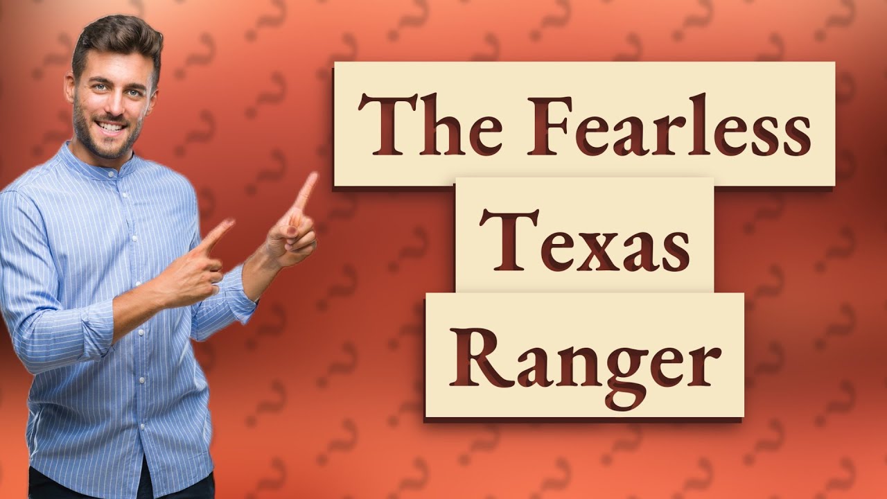 Who was the most feared Texas Ranger? - YouTube