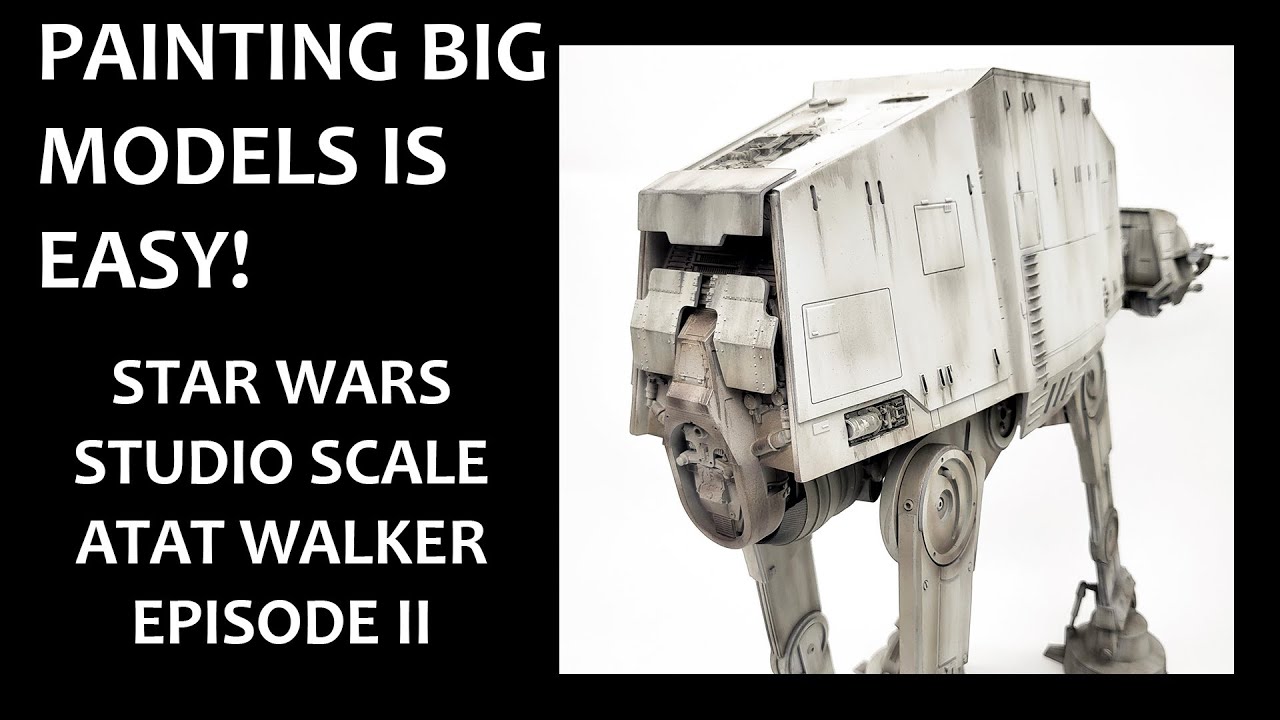 Studio Scale ATAT Painting Episode 2 - YouTube