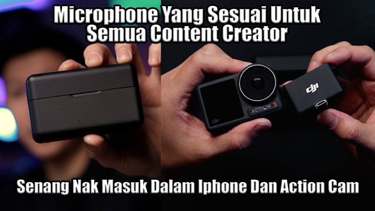 DJI Microphone - Baik Dari RODE Wireless Go @DJI - YouTube