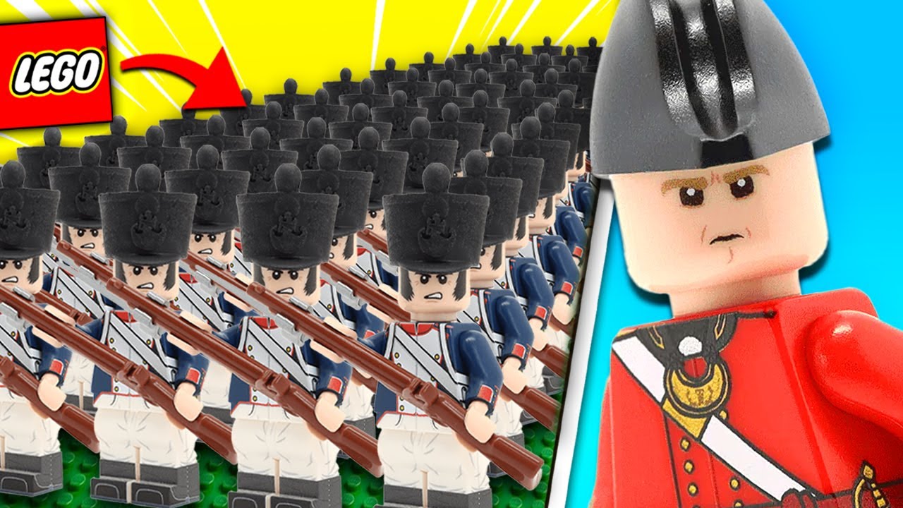 Building a LEGO MUSKET ARMY in 60 Minutes or ELSE! - YouTube