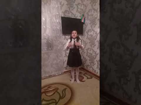 796.Bayramova Güllü - Şamaxı rayonu, Mirikənd kənd tam orta məktəbinin 6-cı sinif şagirdi
