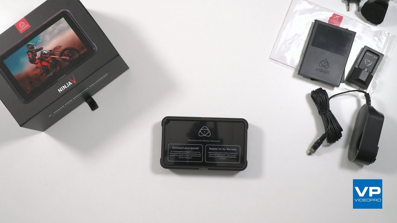 Atomos Ninja V 4K HDMI Recording Monitor Unboxing - YouTube