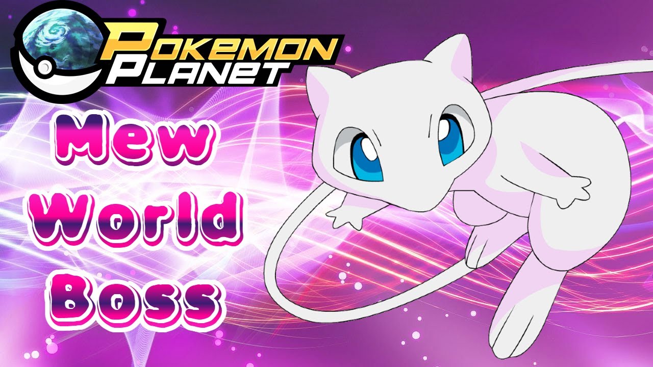 Top 1 Mew World Boss - Pokemon Planet Online - YouTube