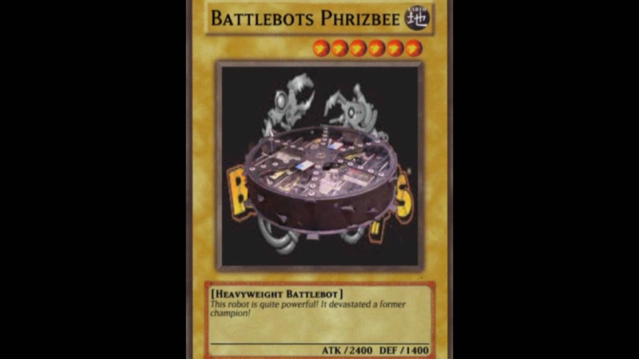 Battlebots Yu Gi Oh Cards 5 - YouTube