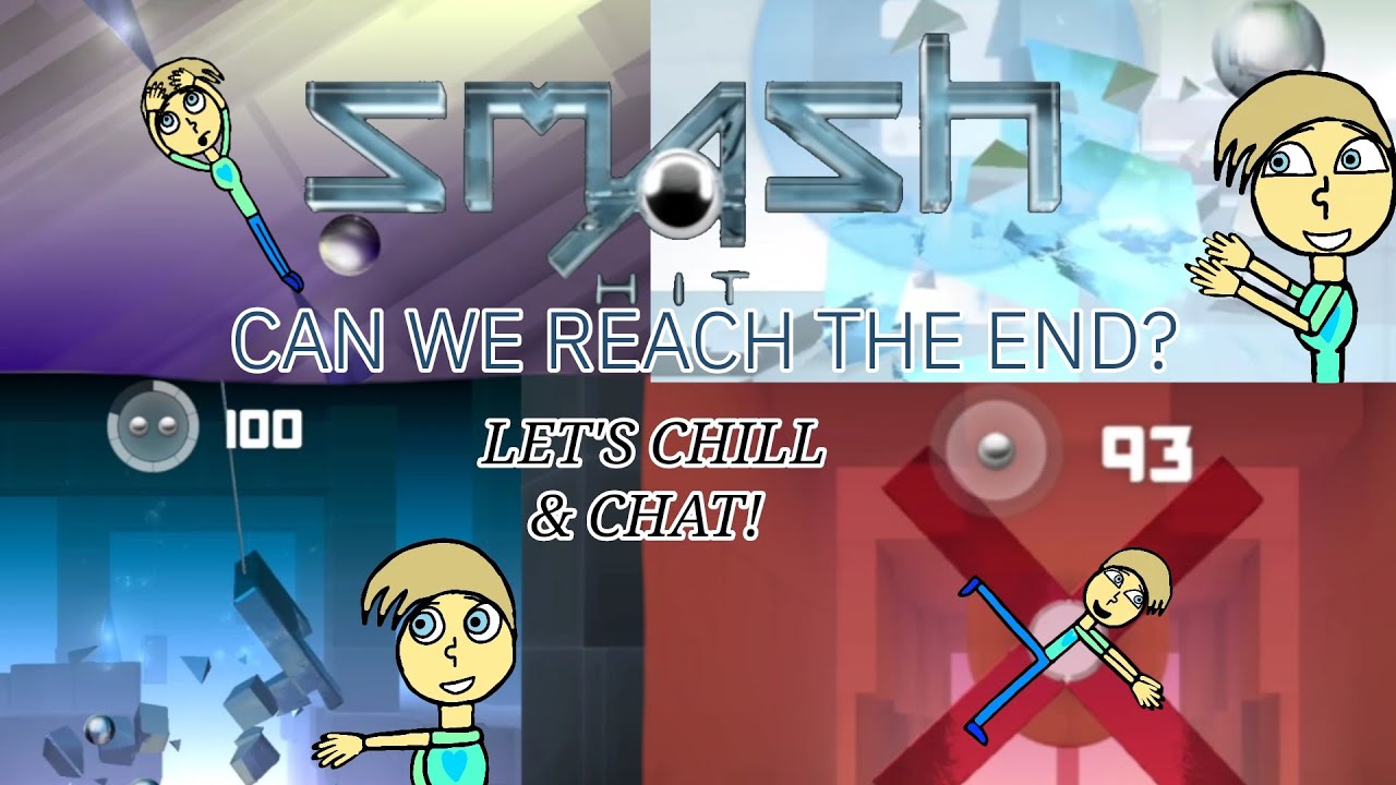 ⚠️ AVOID THE OBSTACLES! 🙅‍♀️Can We Reach ENDLESS MODE in SMASH HIT ...