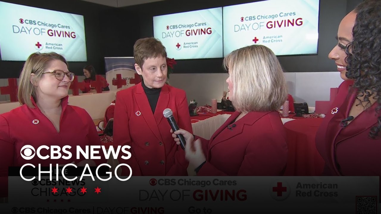 CBS Chicago’s Day of Giving with the American Red Cross - YouTube