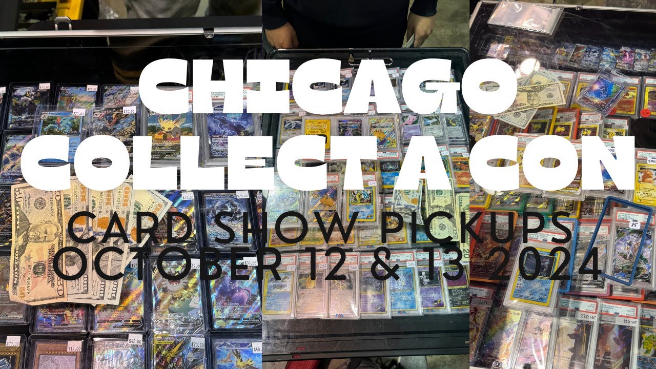 Chicago Collect A Con Pokemon Card Show Pickups - YouTube