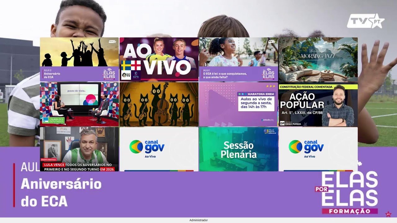 Tv Elas Por Elas | Aula 4: “Aniversário do ECA” - YouTube