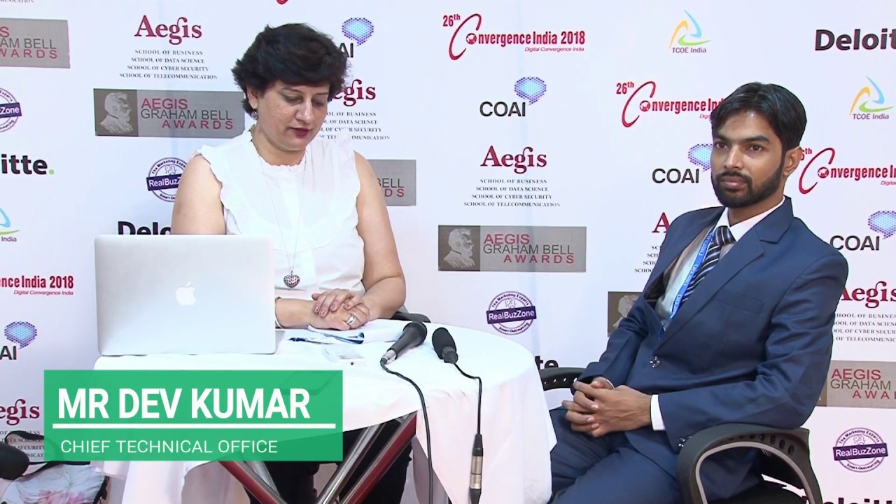 DEV KUMAR of Neron Informatics Pvt Ltd. in conversation with Manjula ...