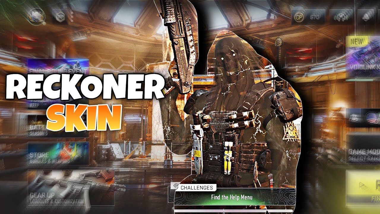 NEW Reckoner SKIN : Call of Duty - Warzone Mobile | New BLACKCELL ...