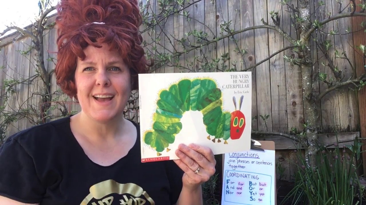 The Very Hungry Caterpillar Commas & Coordinating Conjunctions read ...