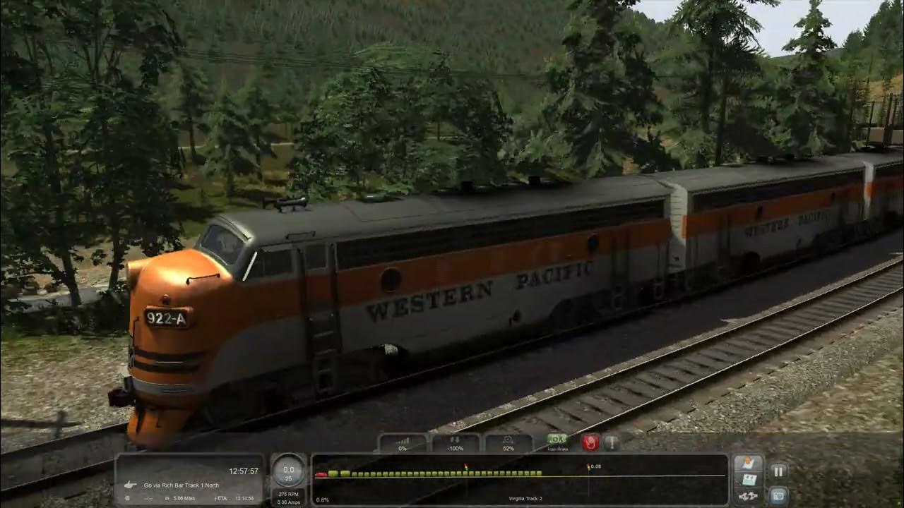 Train Simulator Classic - [EMD F7] - Leaving Keddie Pt. 2 - 4K UHD - YouTube
