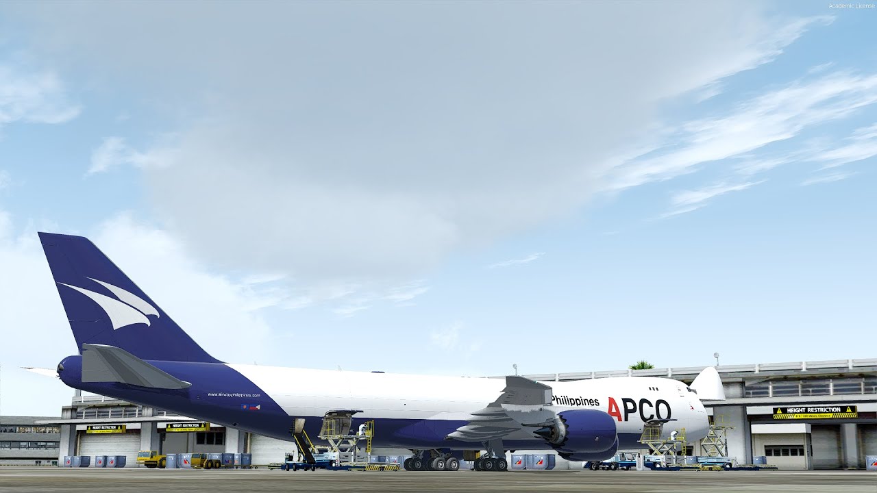 Another Cinematic wth Airway Phillipines Cargo Boeing 747-8F Part 1 ...