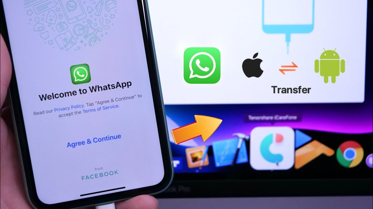 Transfer WhatsApp Data between Devices - Transfer, Restore & Backup ...