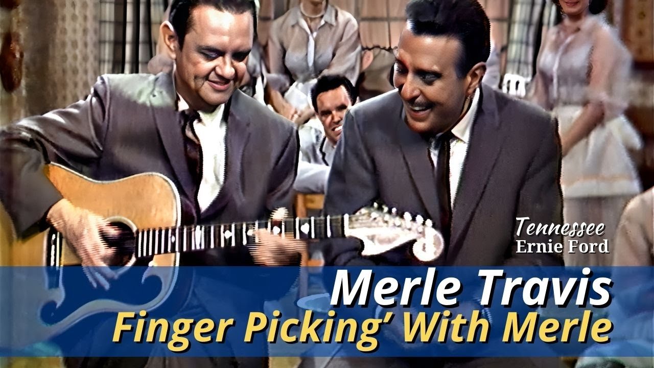 Travis Picking | Merle Travis | The Ford Show - 11 17 60 - YouTube